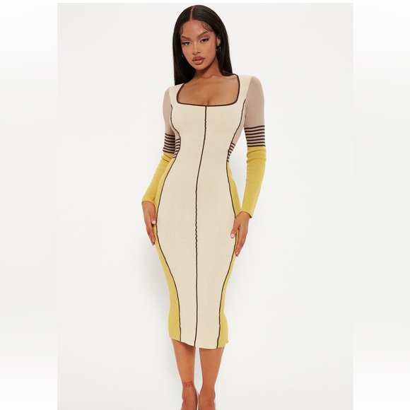 Fashion Nova | Dresses | Knit Midi Dress | Poshmark